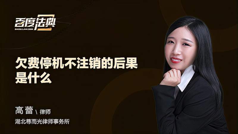 欠费停机不注销的后果是什么