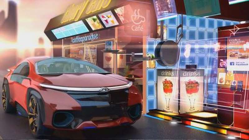 全新奇瑞FV2030概念车 动画版展示