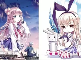 ps手绘插画教程/SAI教程手绘实例