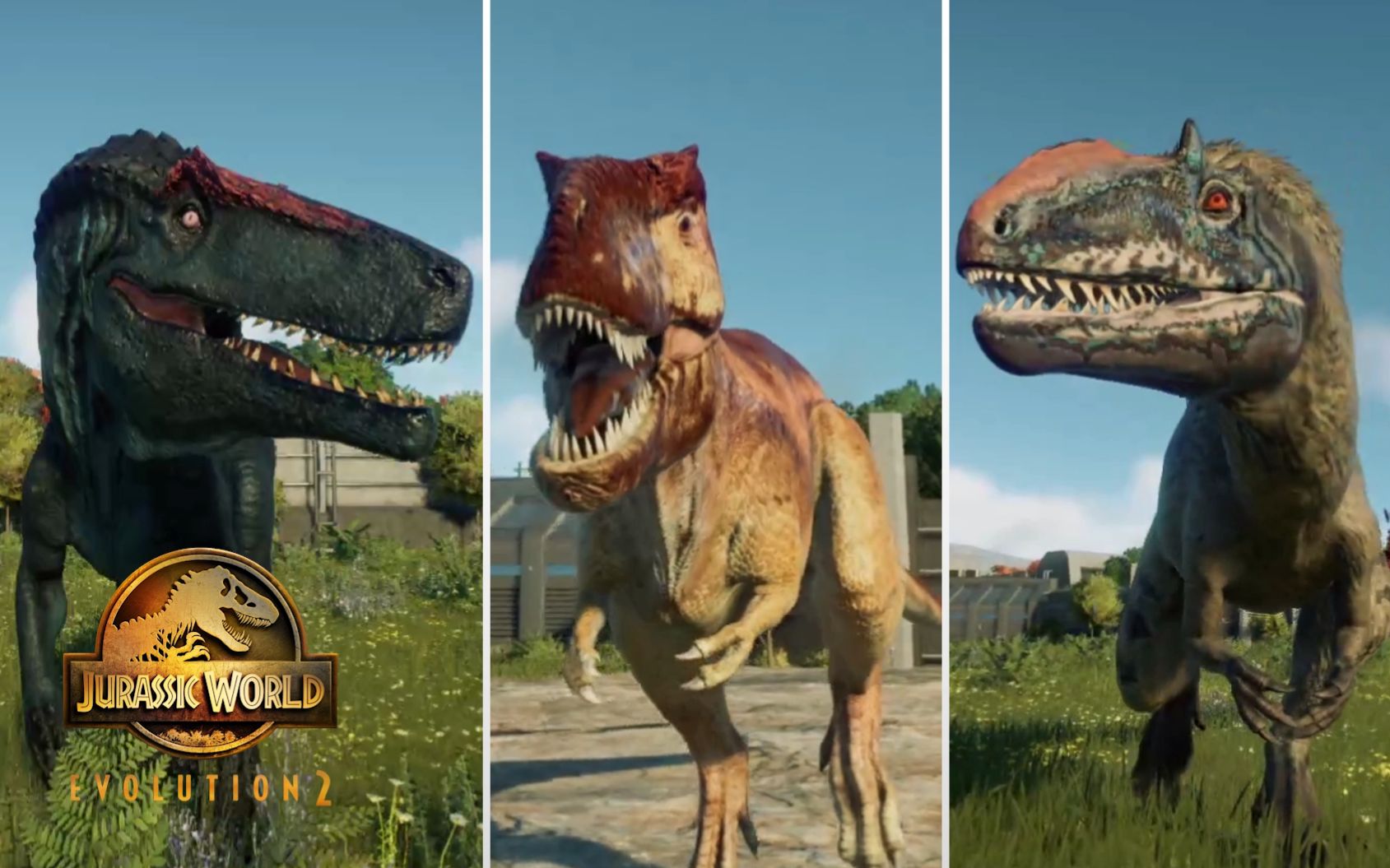 《侏罗纪世界:进化2》八种全新陆地恐龙合集