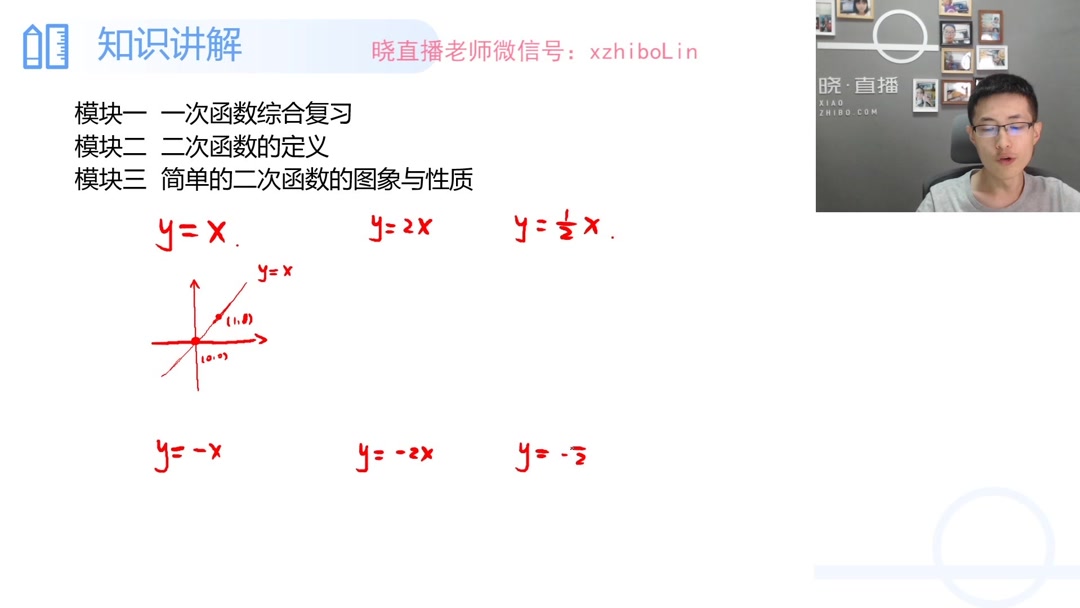 【晓直播王凯课堂】孩子读5遍都嫌少的“一次函数”知识点总结