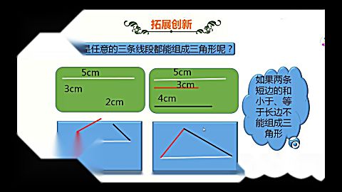《三角形的特性》微课视视频万淑萍