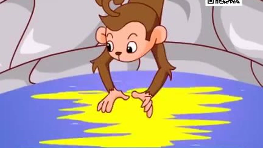 儿童睡前故事猴子捞月亮