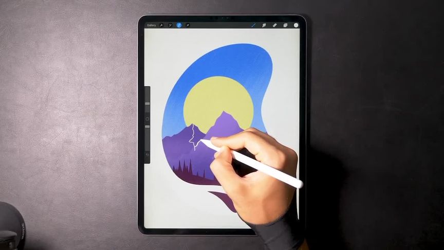 #画画 #艺术 #绘画 #ipad #procreate教程 #创意美术