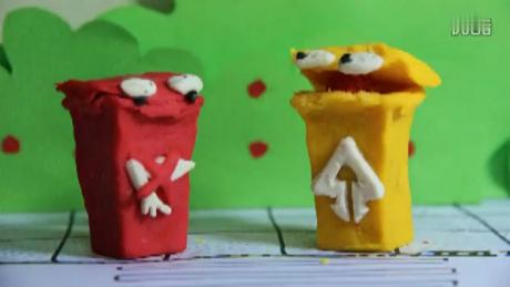 垃圾桶的故事,宣传片1定格动画!