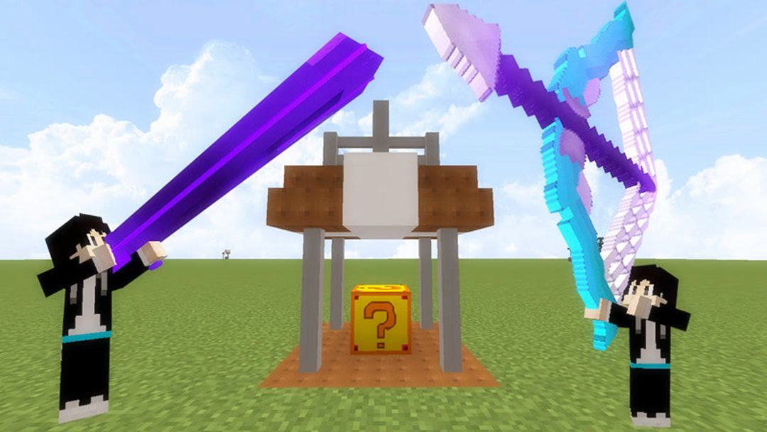 我的世界 幸运方块生存,木鱼开出两件毁天灭地的神器!