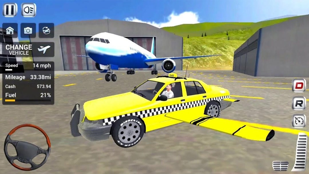 飞行出租车驾驶模拟器 黑科技出租车 比飞机还好用