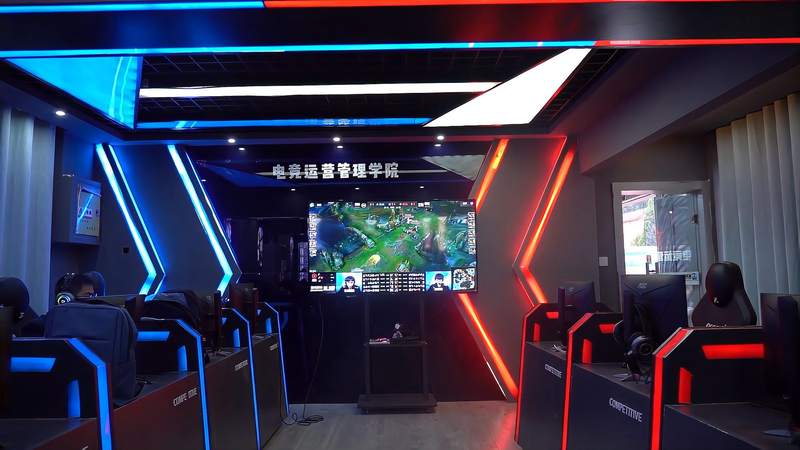 云南新华实训室介绍—电竞篇