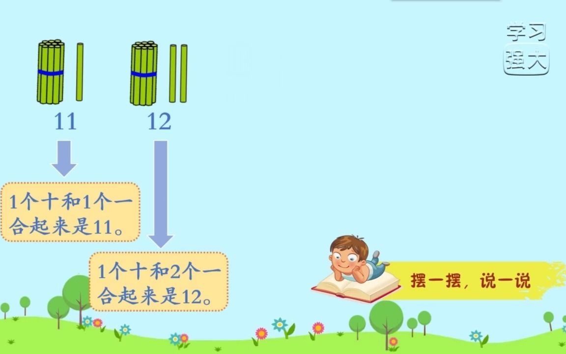《11～20各数的认识》人教版数学一年级上册同步复习课