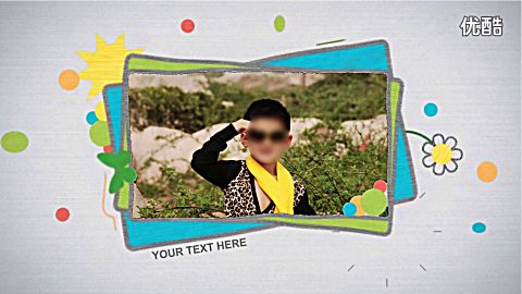 【醉清风制作】会声会影X8模板 清新儿童电子相册