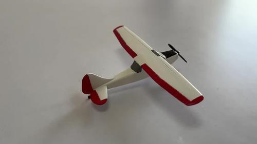 制作固定翼飞机模型 #手工