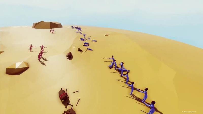 战争模拟器 你这地形真的恶心!「逍遥小枫」