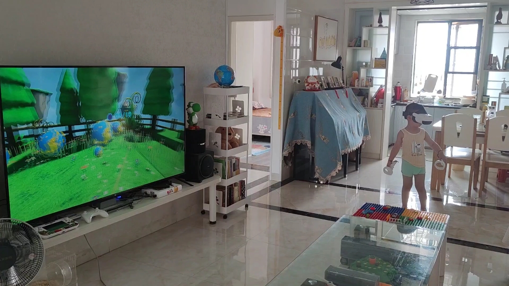 小朋友玩piconeo3《梦境世界.疯狂投掷》