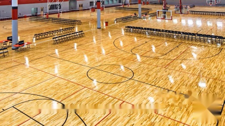 运动木地板翻新流程