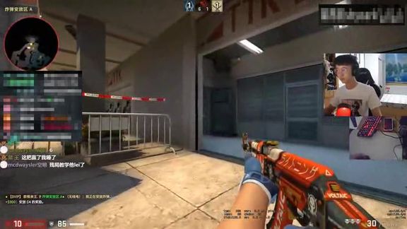 【CSGO】莱昂凯天梯2400分段完美残局1V4