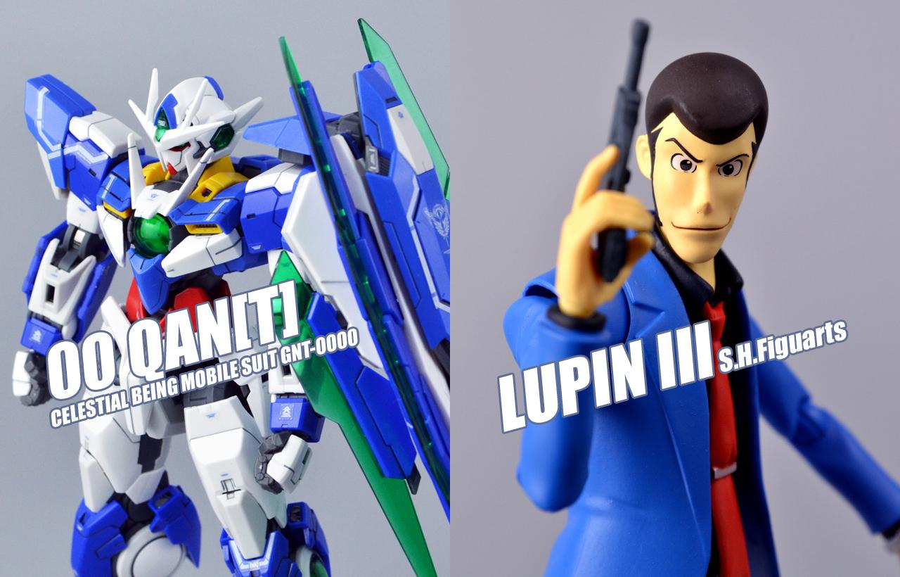 【评头论足】万代 RG 00Q高达模型评测+SHF鲁邦三世