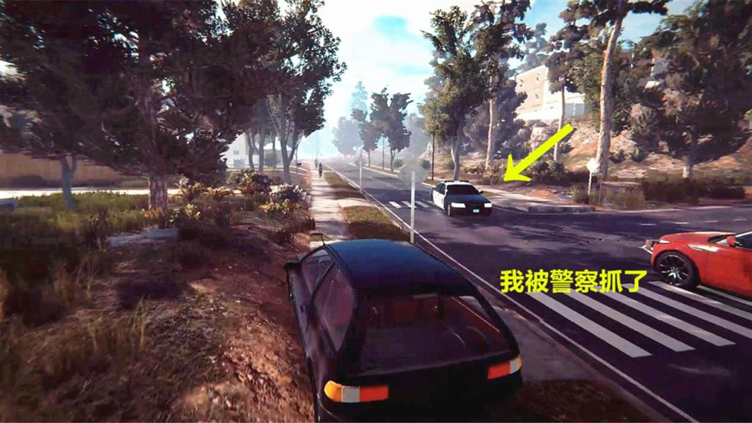 小歪解说:小偷模拟器! 我大白天去偷东西, 最后被警察抓住了
