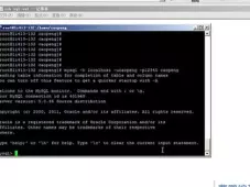 3.24使用SSH命令导入MYSQL数据库 - 曹鹏VPS教程
