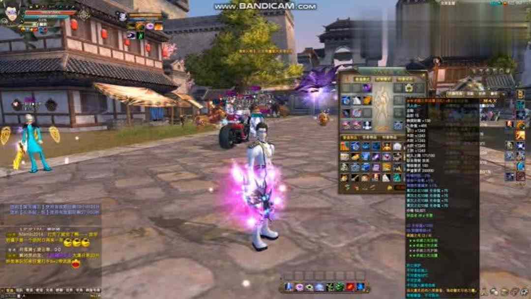 完美国际吟唱-99%羽灵装备展示。完美属性闪亮你眼睛