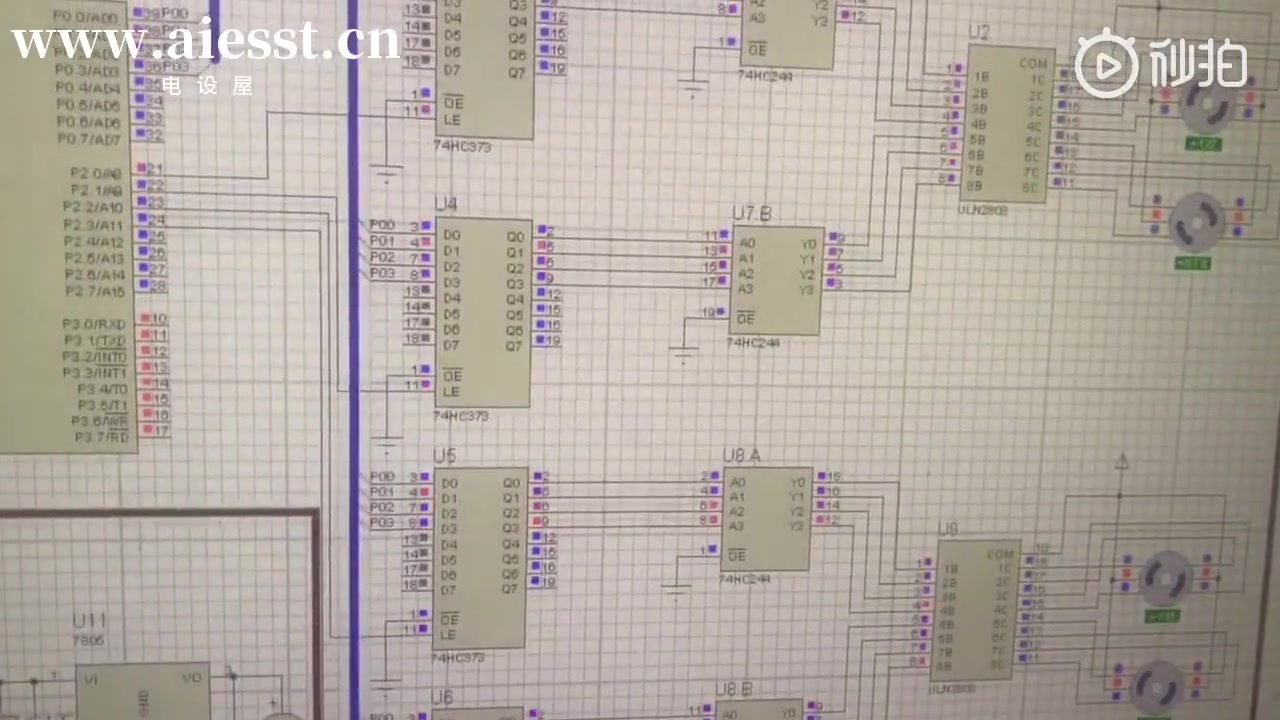 ...多个电机控制,机器人控制 protues仿真、程序代码、单片机毕业设计