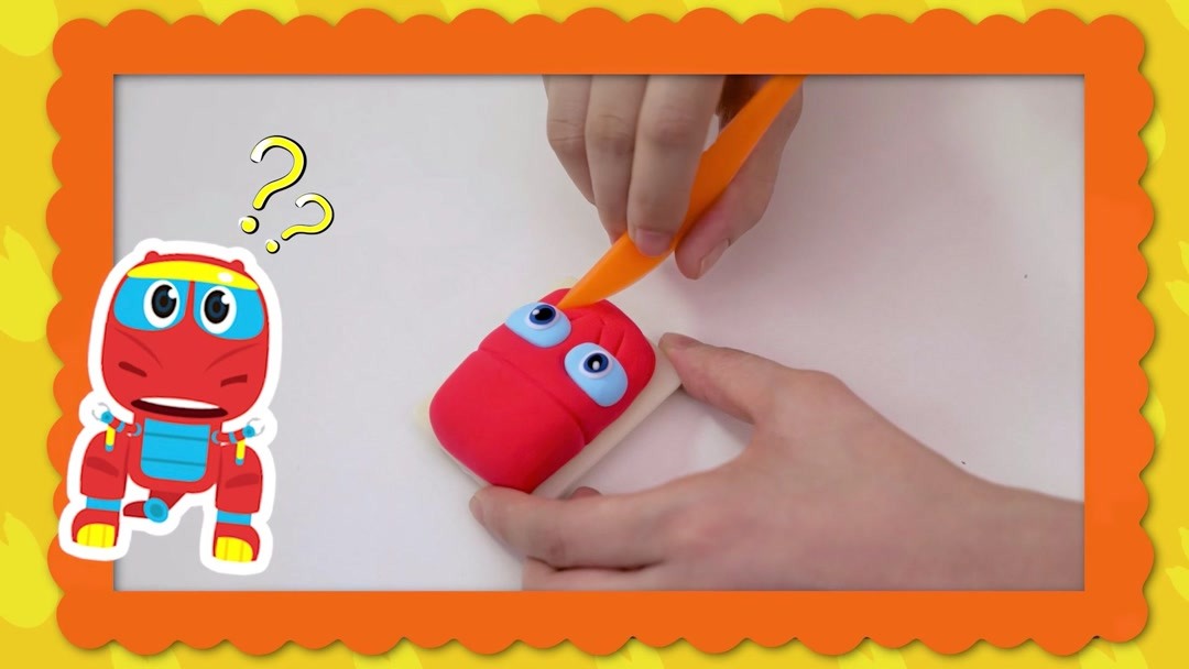 手工课堂:老师教你心灵手巧,用橡皮泥做出汽车侠