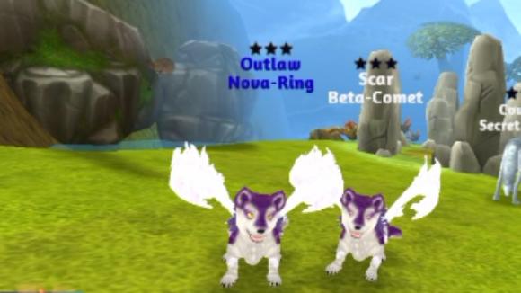 狼模拟器,和朋友要拍张合影照