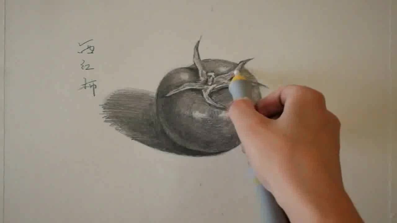 素描基础教程:水果素描详细教学,分步讲解教你快速学会