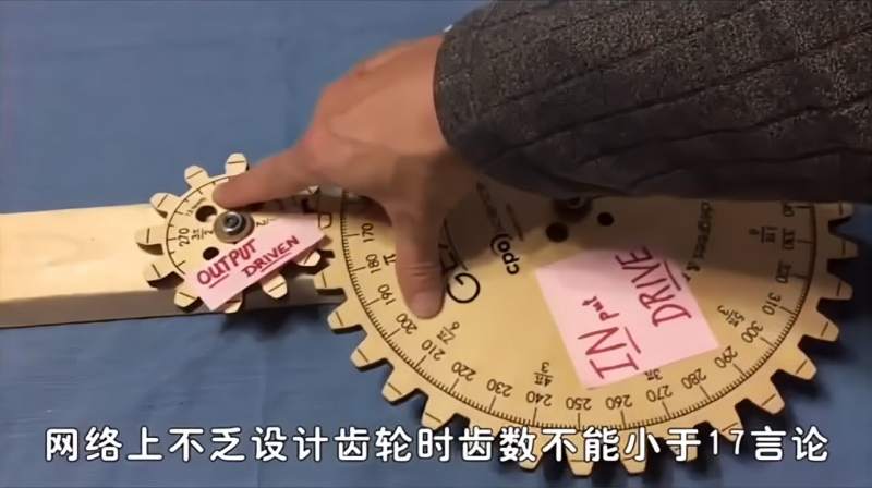 为什么齿轮的齿数不能少于17个?少了会怎样