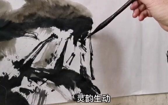 中国水墨山水画欣赏古风