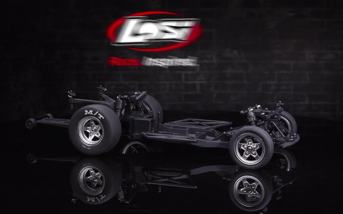 LOSI 22S No Prep Drag Car 直线加速车散件版