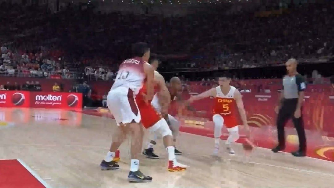 回放!男篮世界杯:中国VS委内瑞拉,第四节!_0003