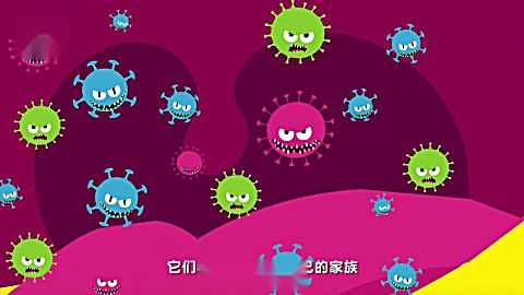 冠状病毒的小动画