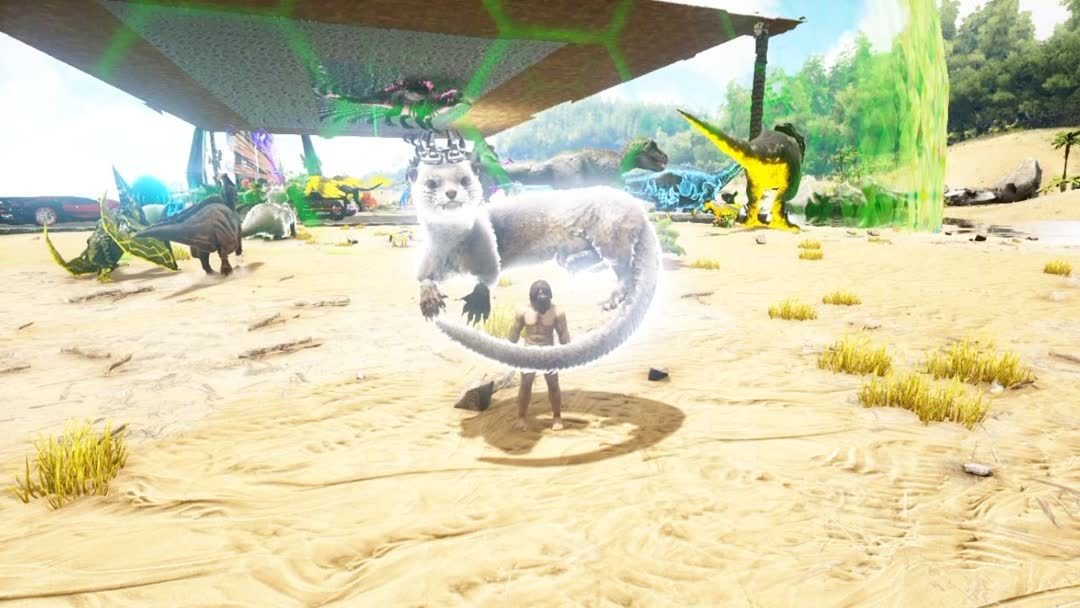 方舟生存进化:半仙倒霉到家了,在家都能被火焰飞龙撸死气煞我也