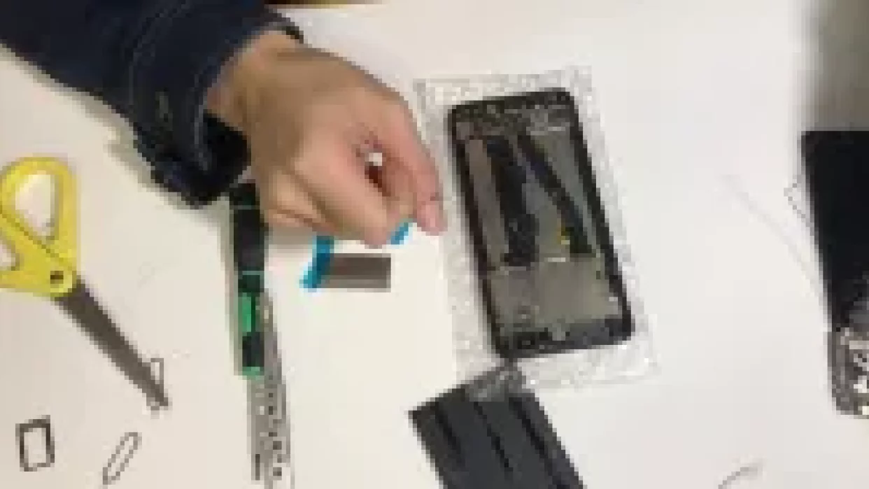 小米6换带框屏幕总成拆机教程小米6屏幕安装拆机教程小米6拆机视频...