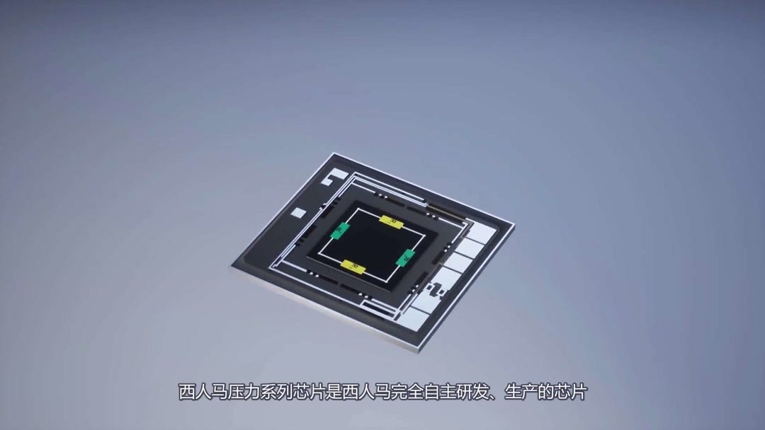 西人马压力芯片——传感器渲染视频