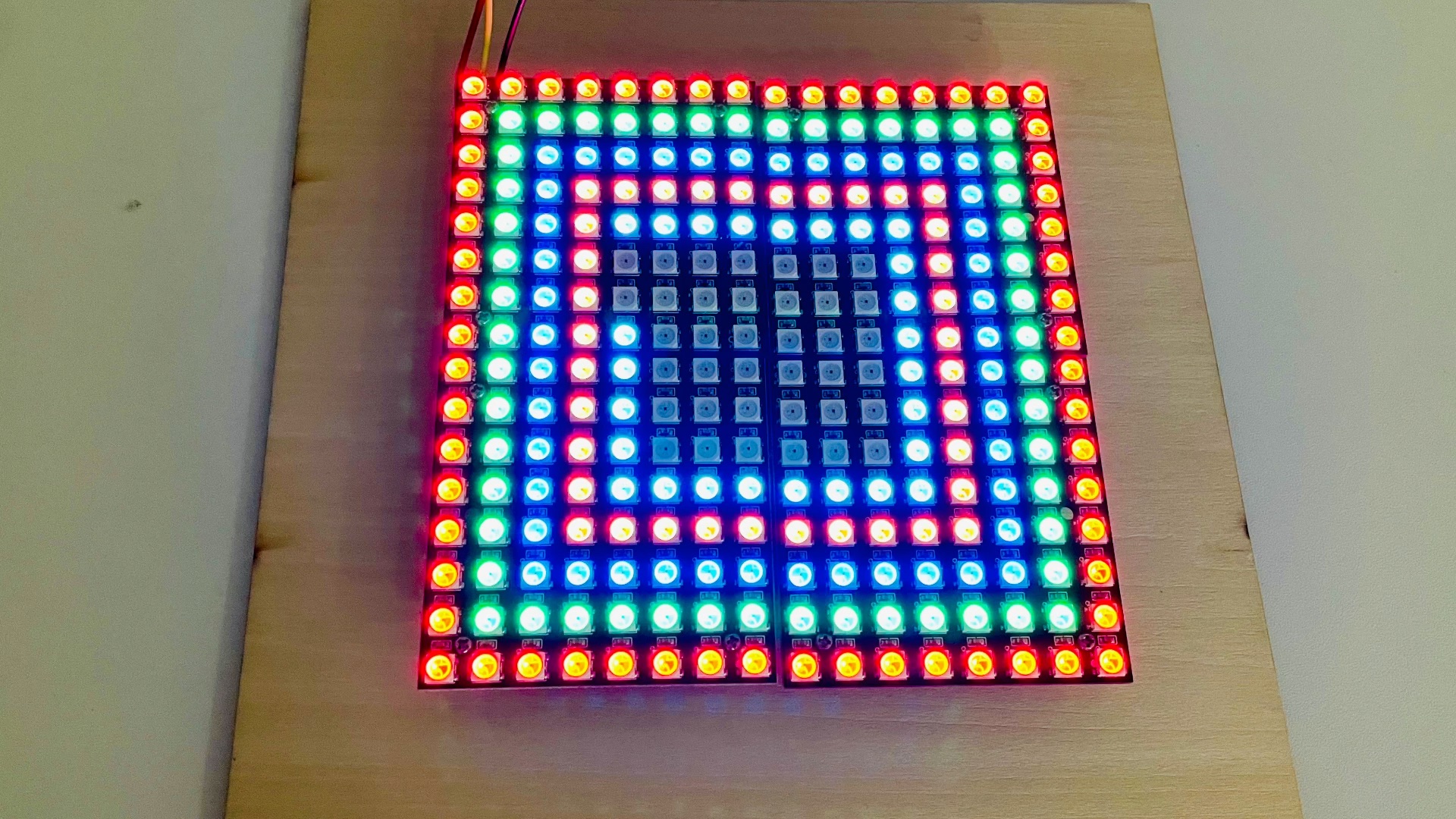 RGB全彩灯珠点阵:创客少年智能硬件编程/科创竞赛/编程竞赛/机器人...