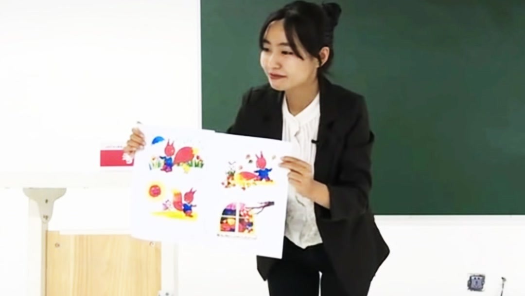 幼师面试模拟上课无生试讲微课示范视频