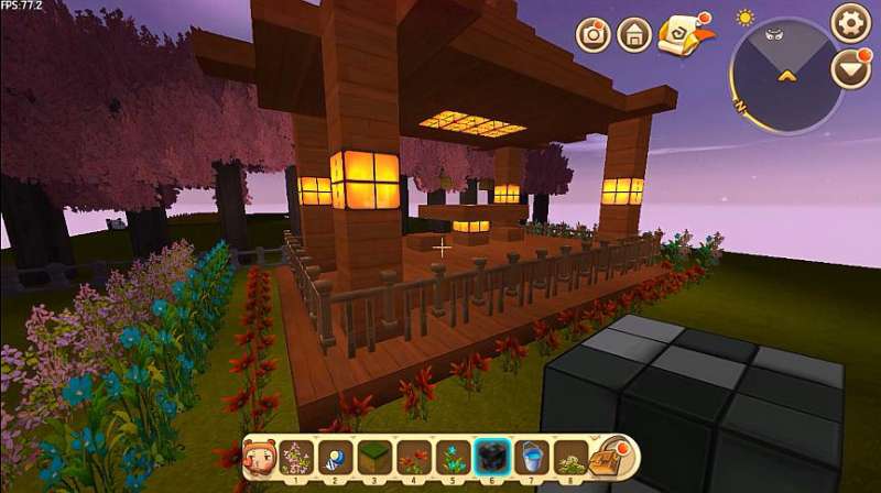 迷你世界创造模式:奈何材料不够,不然的话我肯定会装饰的美美哒