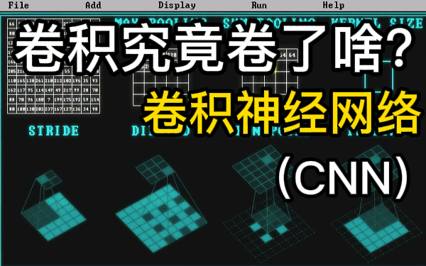 【CNN卷积究竟卷了啥】大白话讲解卷积神经网络工作原理!草履虫都...