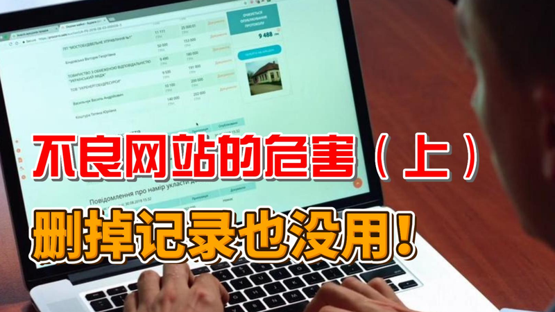 【怪奇实验室】访问了不良网站,仅仅是删掉记录就安全了吗?