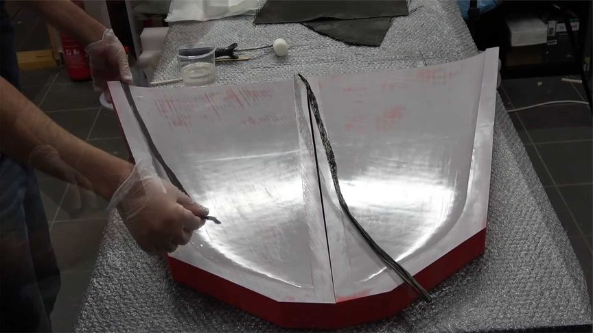 【空客A380】[制作流程07] 《手工造客机》3d打印碳纤维玻璃钢