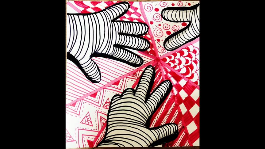 简单3d立体画分解教程!一学就会