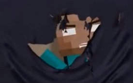 【mc动画】mc学院的怪物考试 小黑帅帅哒!