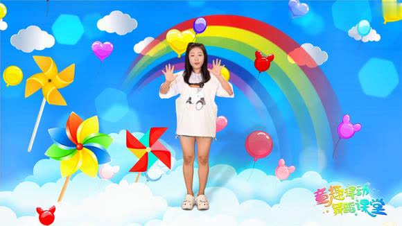 童趣律动舞蹈课堂《虹彩妹妹》 儿童舞蹈视频