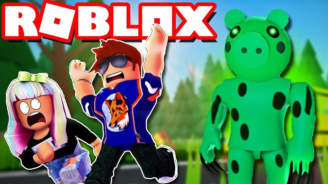 Roblox小猪模拟器!变成瘟疫小猪!散播僵尸病毒?面面解说