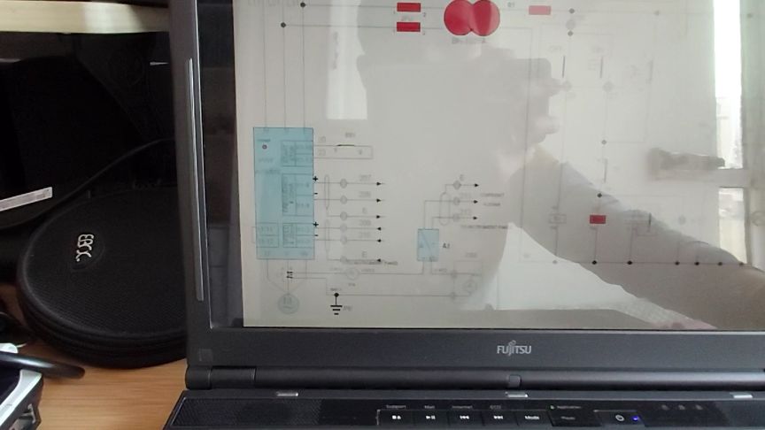 用PPT画电气图制作动画,演示电气图纸动作过程。