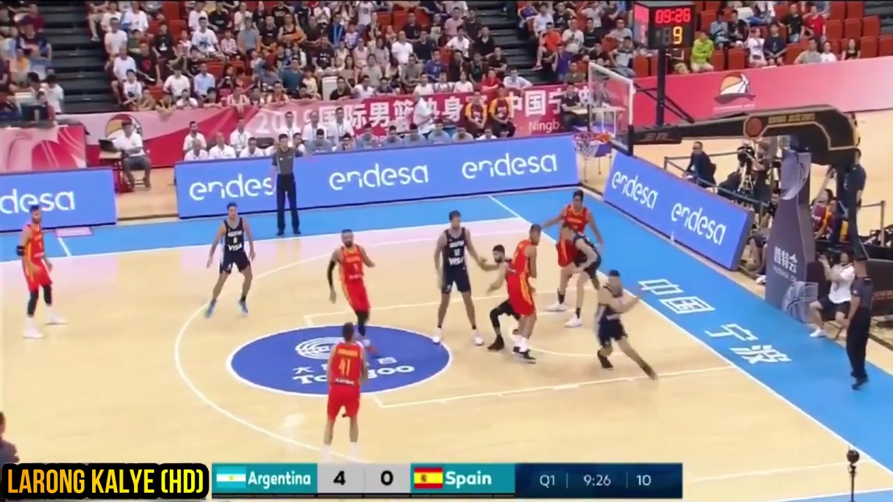 2019.8.27男篮世界杯热身赛西班牙vs阿根廷
