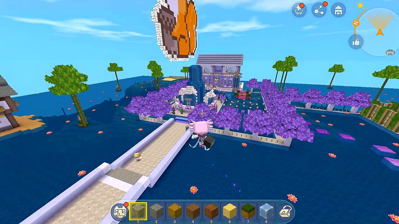 迷你世界:这个城堡看起来很适合我