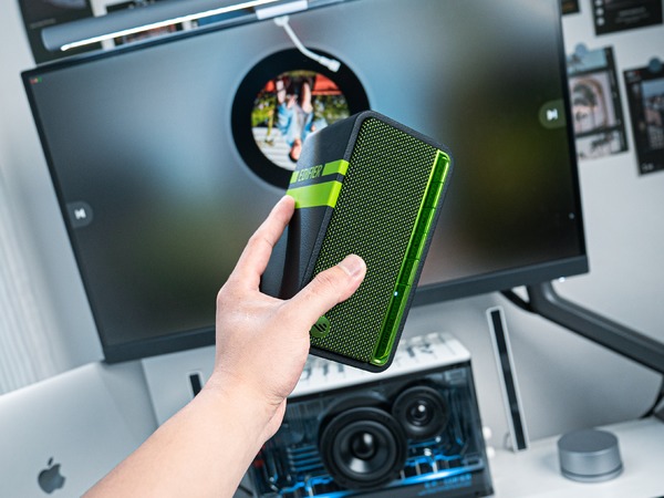 桌搭好物+1,木质音箱,体验感超棒