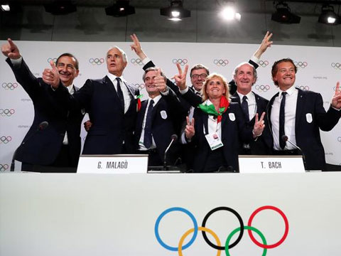 [北京2022]意大利两城市赢得2026冬奥会举办权